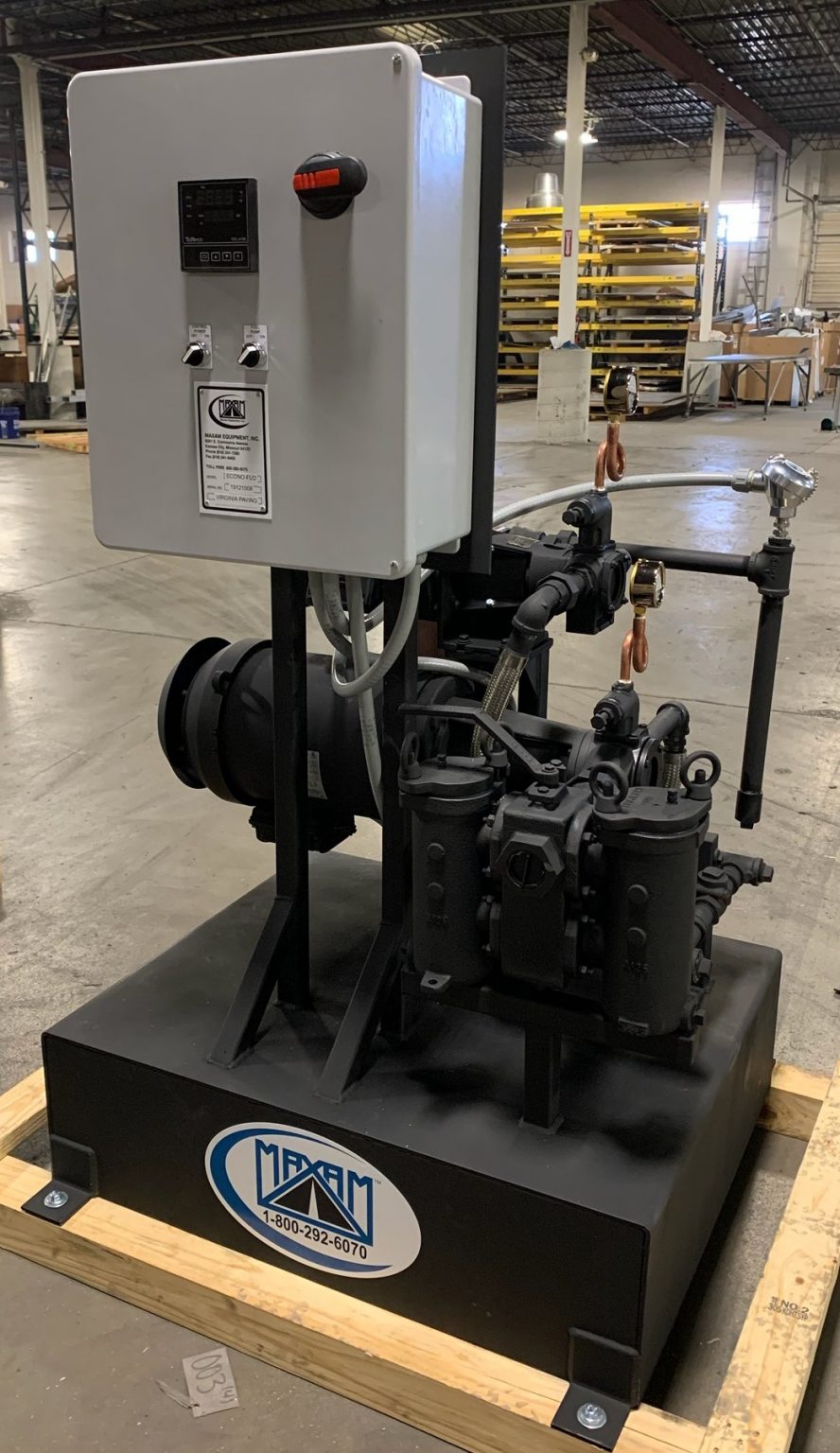 Econo Flo™ Fuel Oil Preheater - Maxam Asphalt Plant Parts & Equipment